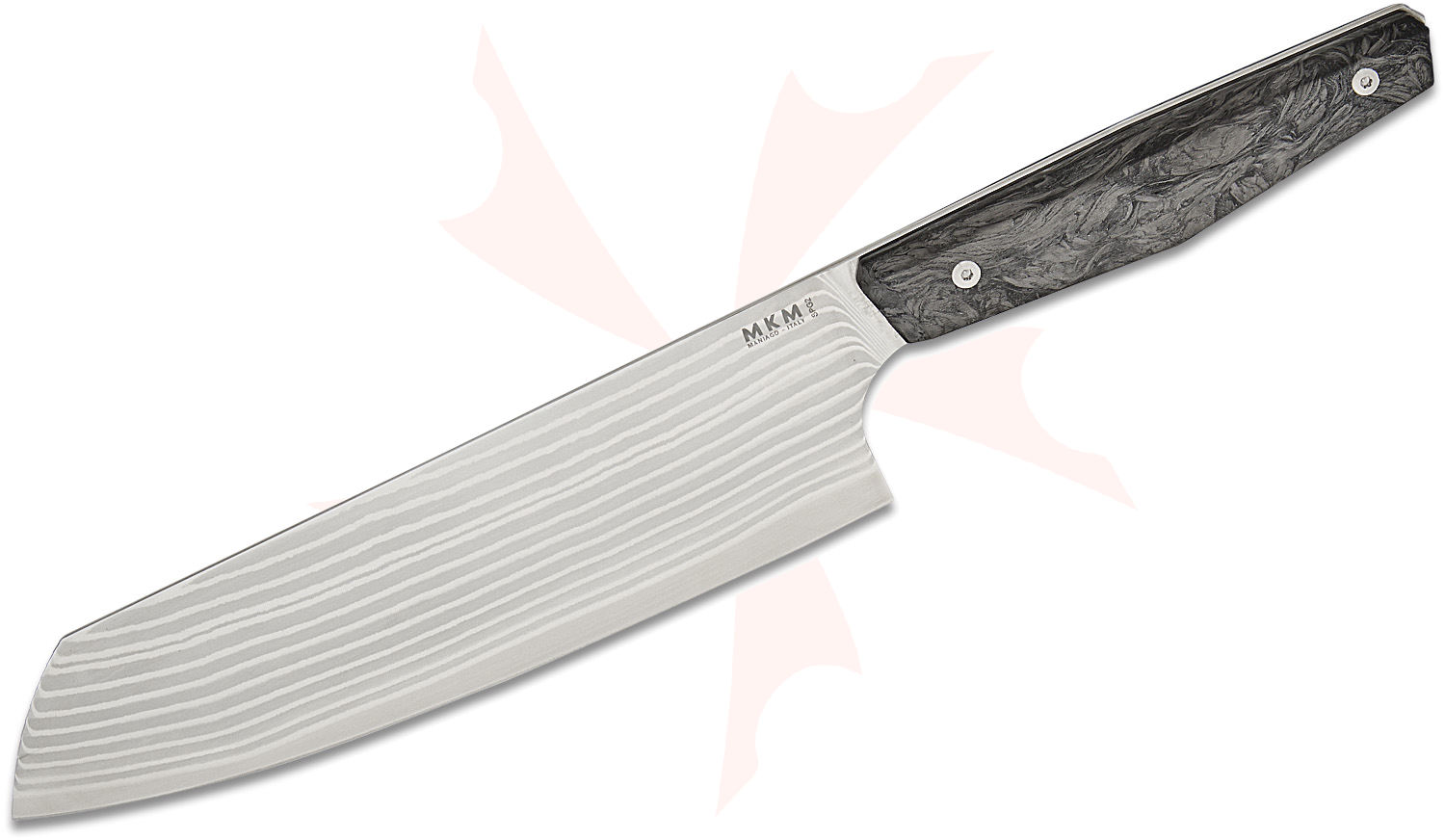 MKM Jens Anso Limited Edition Prima Kitchen Santoku Knife 7.5" SPG2 ...