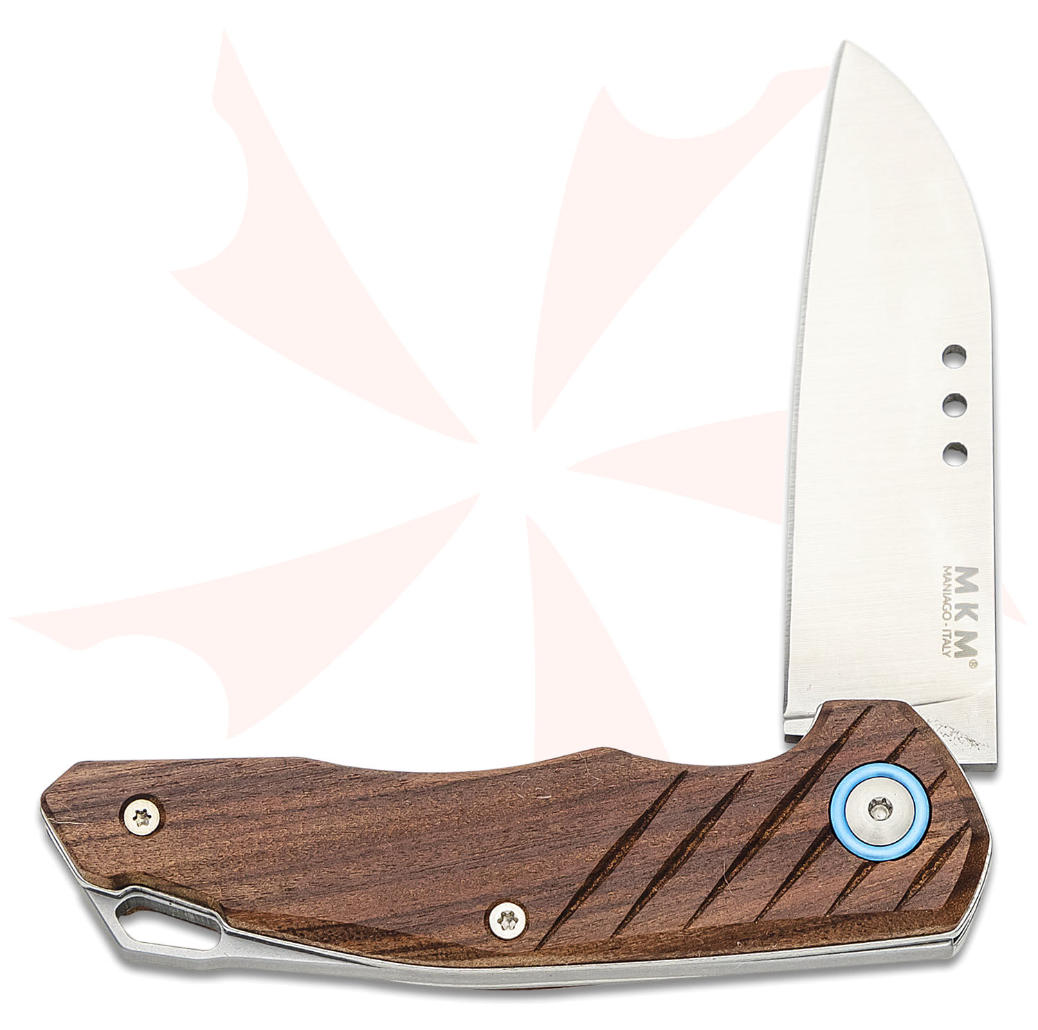 MKM Knives Jens Anso Root Slipjoint Folding Knife 2.8" M390 Satin ...