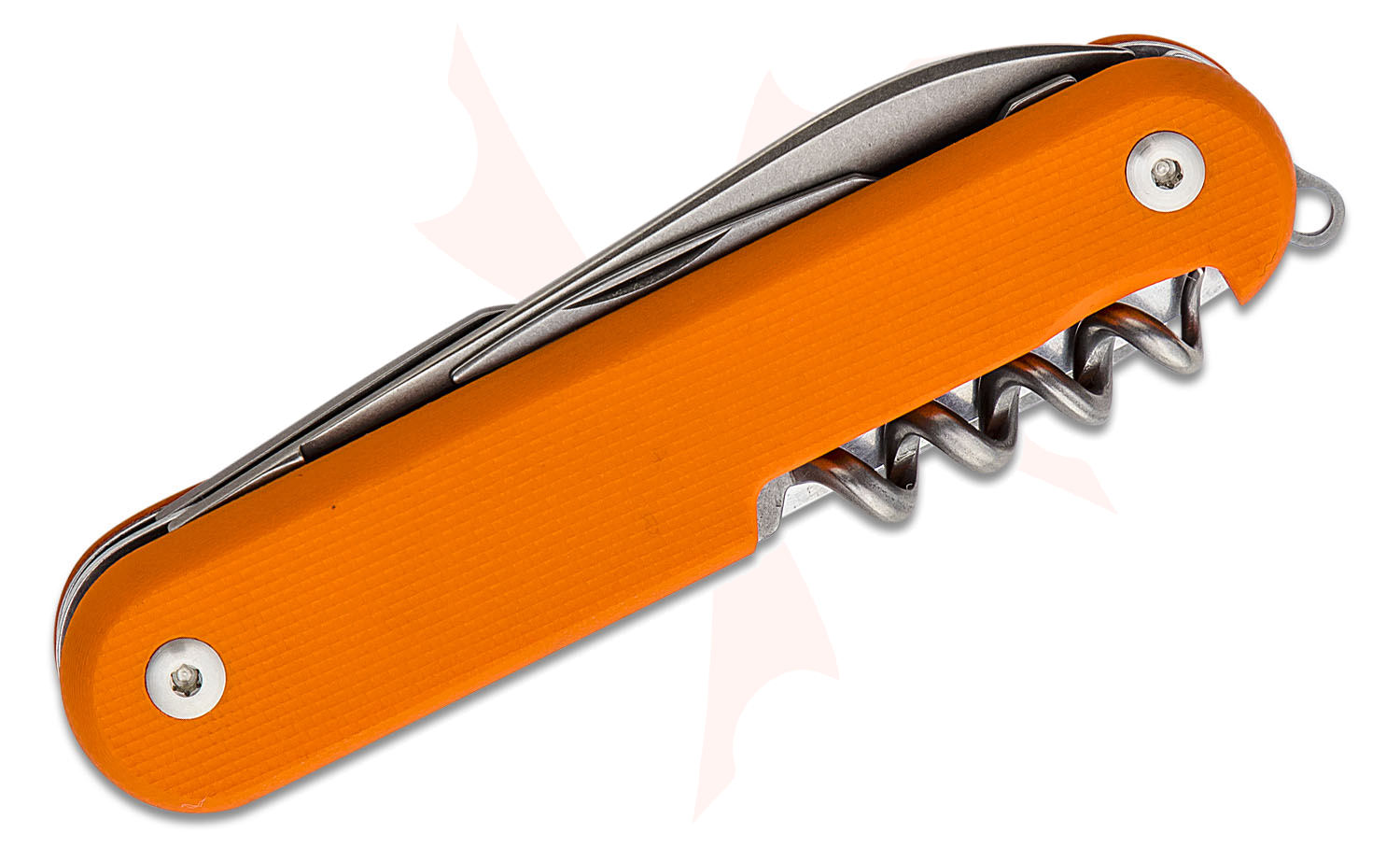 MKM Mercury Knives Malga 6 Multi-Tool Folding Knife 2.64" M390 Stonewashed Pen Blade, Orange G10 ...