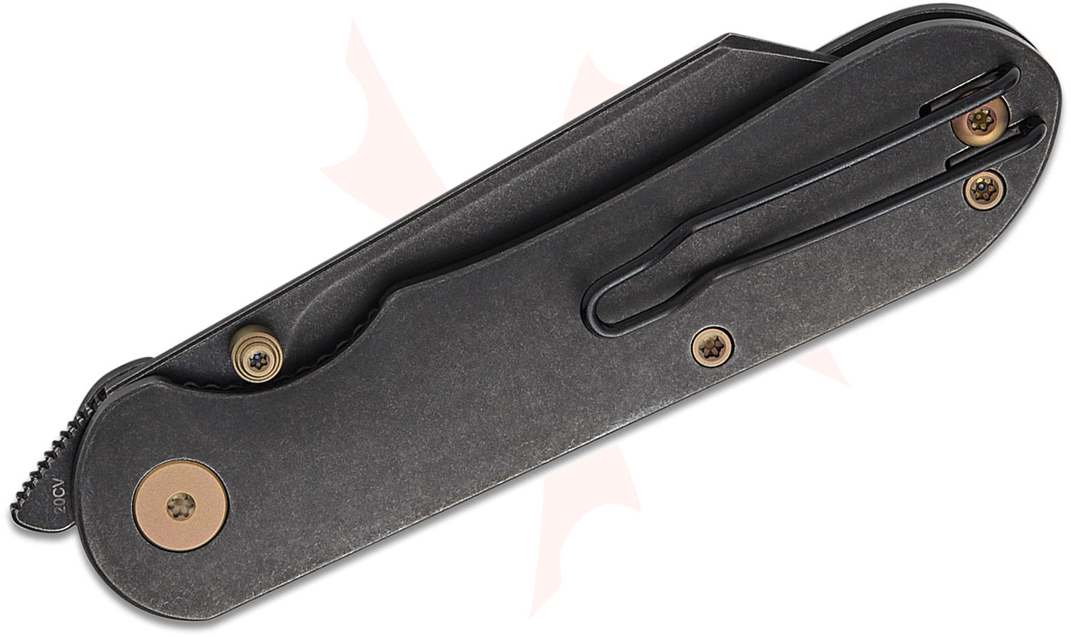 MR MR DESIGNS The Phantom Liner Lock Front Flipper Knife 3.07" CPM-20CV ...