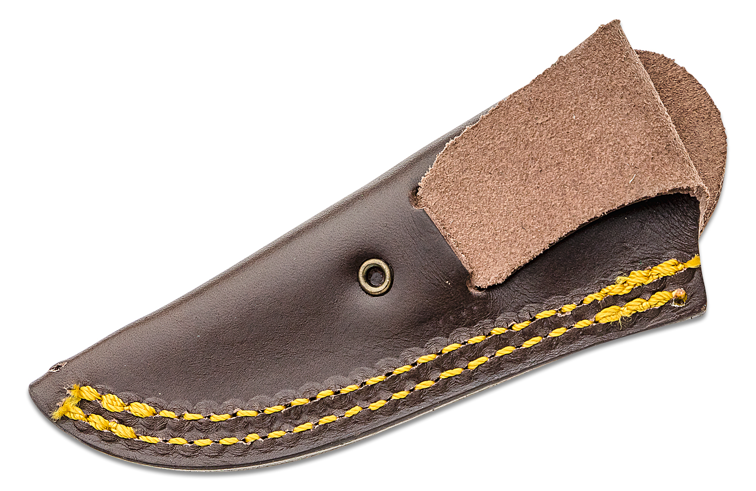 Muela COL-7A Mini Stag Skinner 2.75" 440c Satin Drop Point Blade, Stag ...