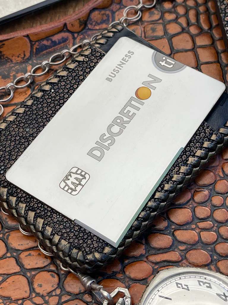 Mummert Knives Custom CC-L Titanium Credit Card Style Knife, DISCRETION ...