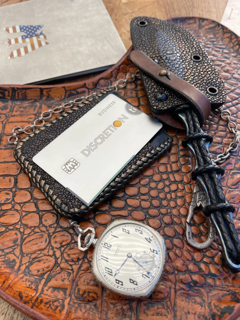 Mummert Knives Custom CC-L Titanium Credit Card Style Knife, DISCRETION ...