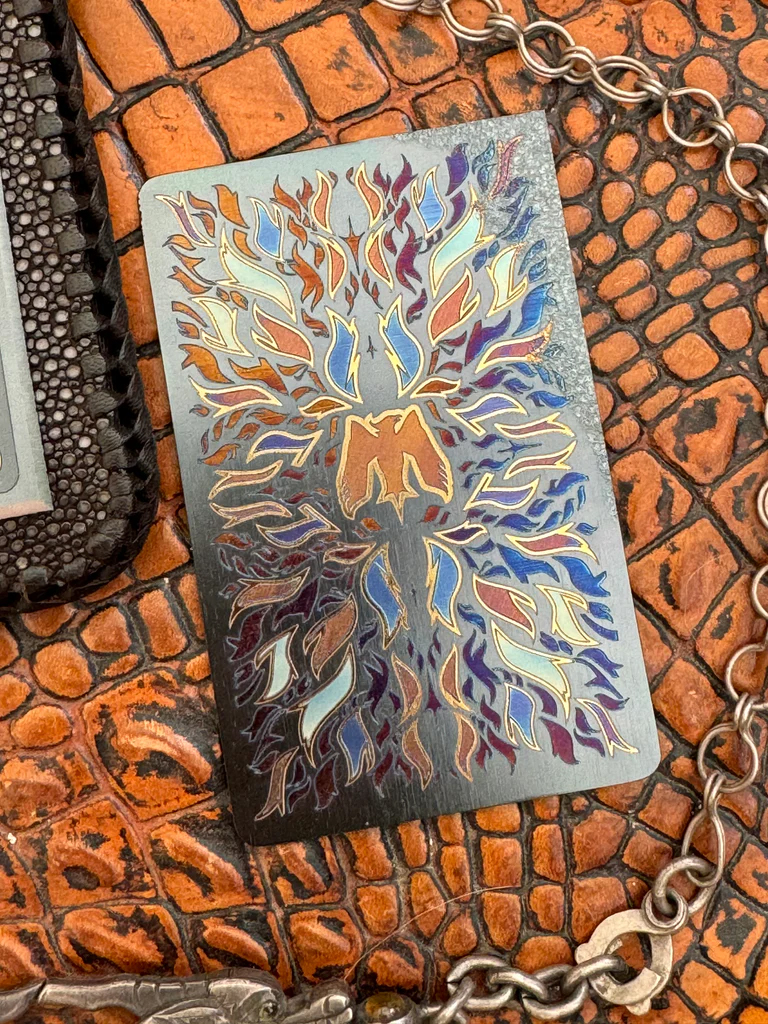 Mummert Knives Custom CC-L Titanium Credit Card Style Knife ...