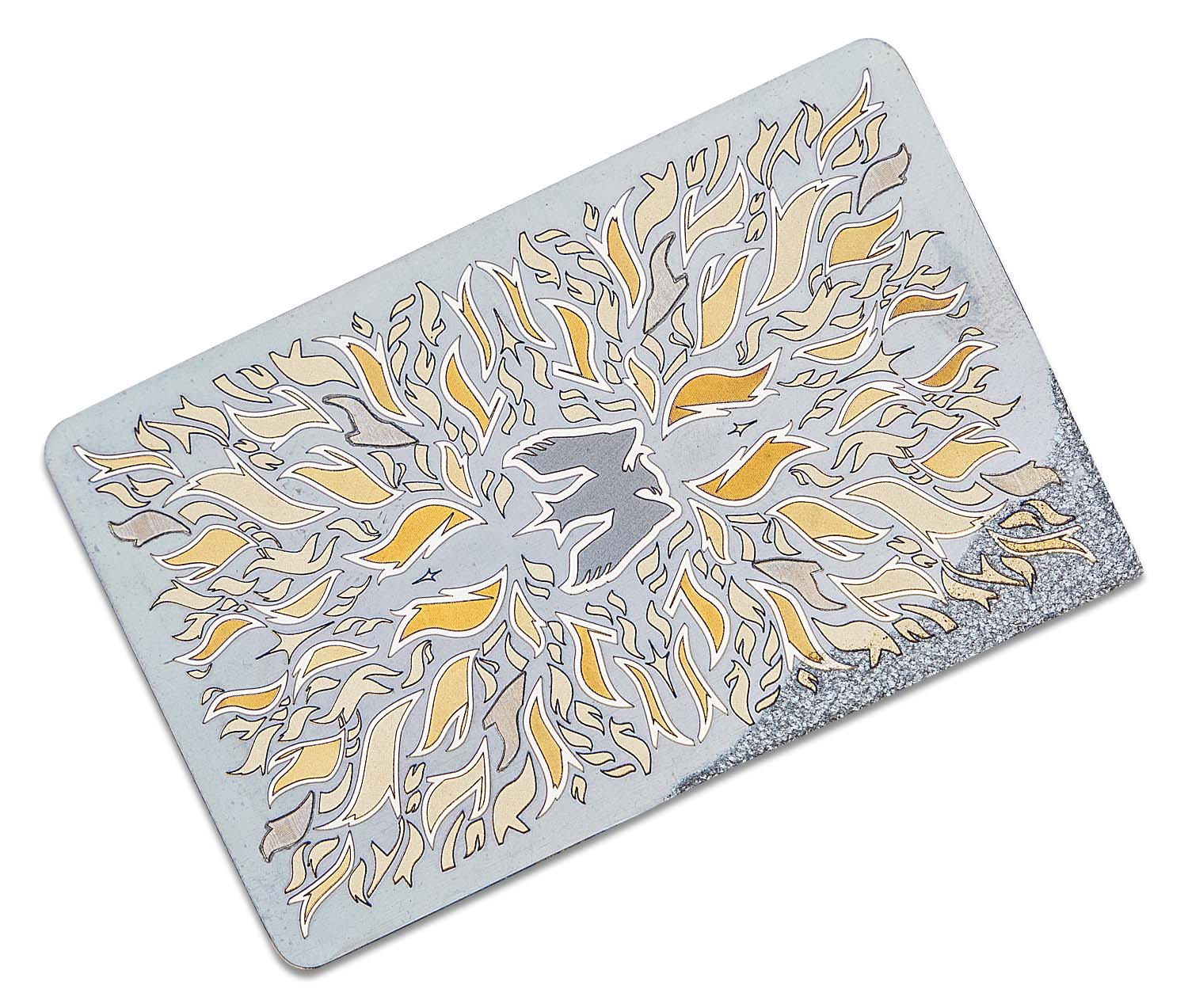 Mummert Knives Custom CC-L Titanium Credit Card Style Knife, Black ...