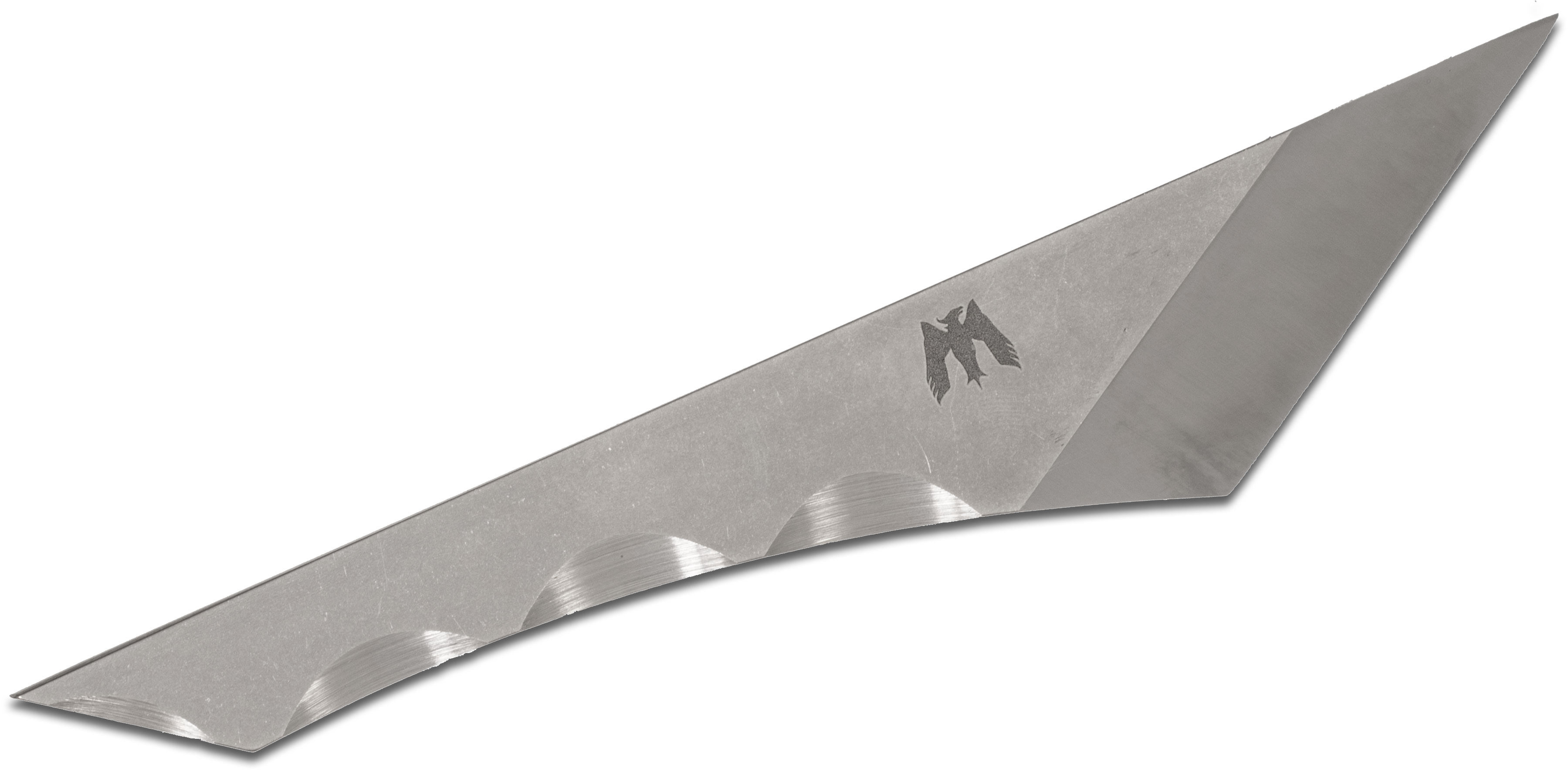 Mummert Knives Custom Ti Kiridashi Fixed 2.25" Chisel Ground Blade ...