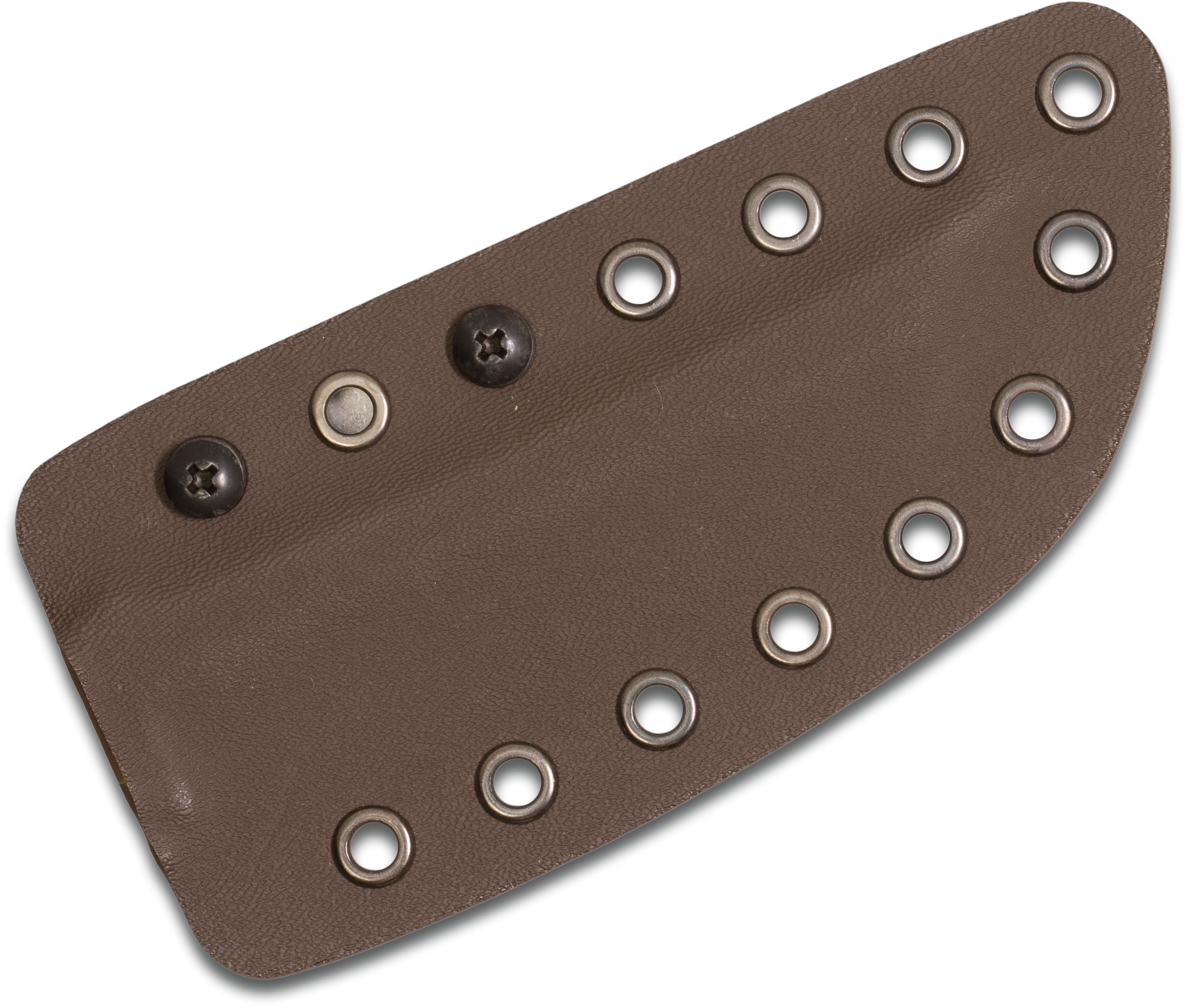 Mummert Knives Custom YT-XL Fixed 4.75" Titanium Tanto Blade, Brown ...