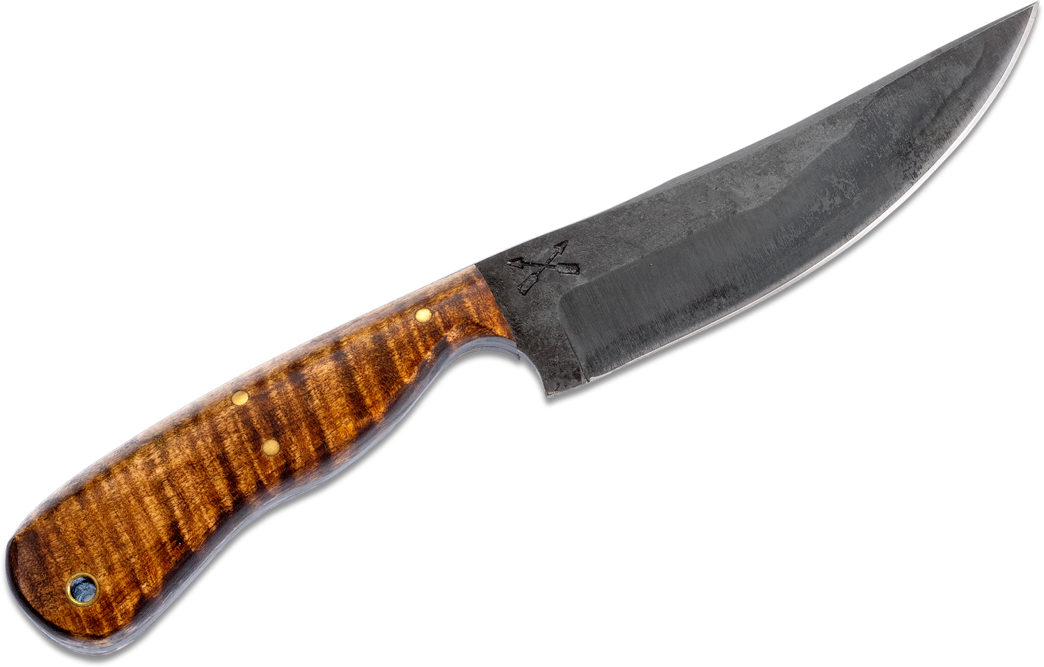 Naylor Forge Custom Forester Fixed Blade Knife 4.75" 52100 Carbon Steel ...