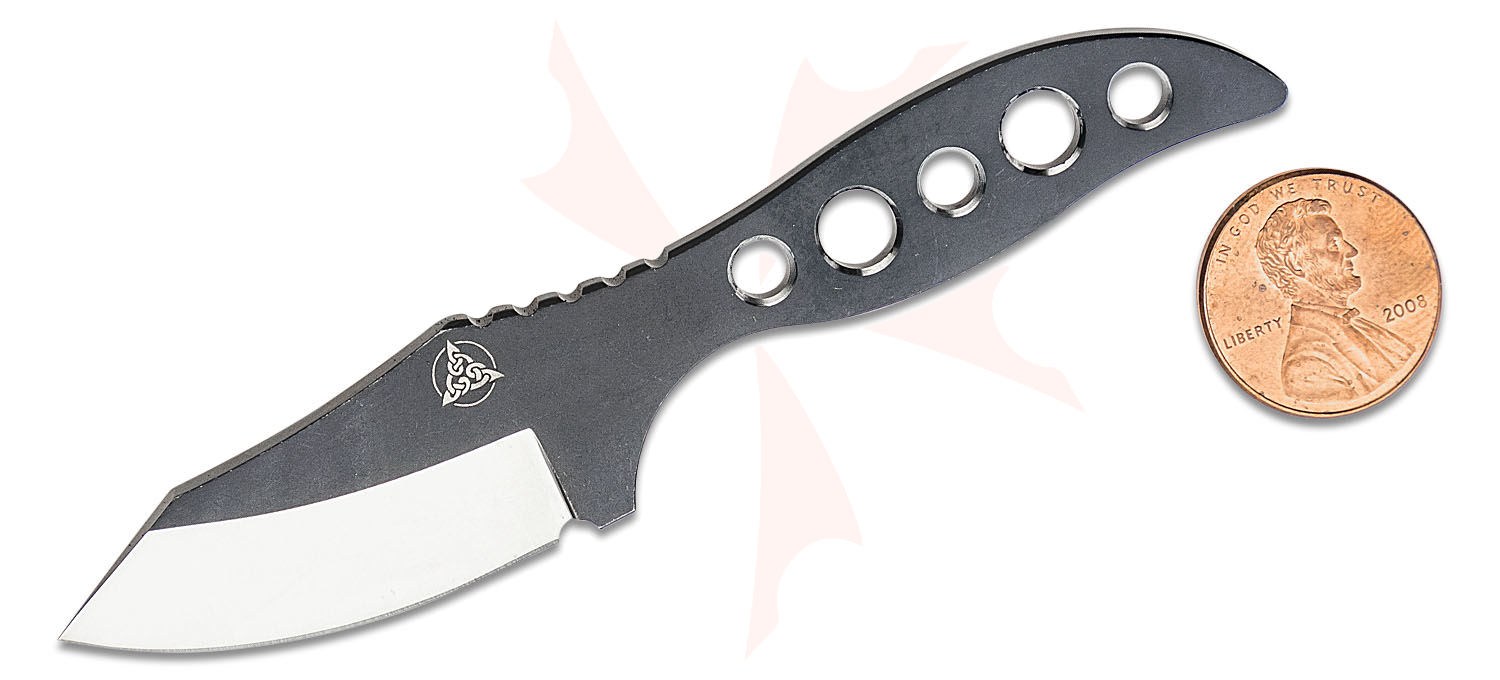 Nemesis NK-4 Hellion Neck Knife 1.63" Two-Tone Plain Blade, Kydex ...