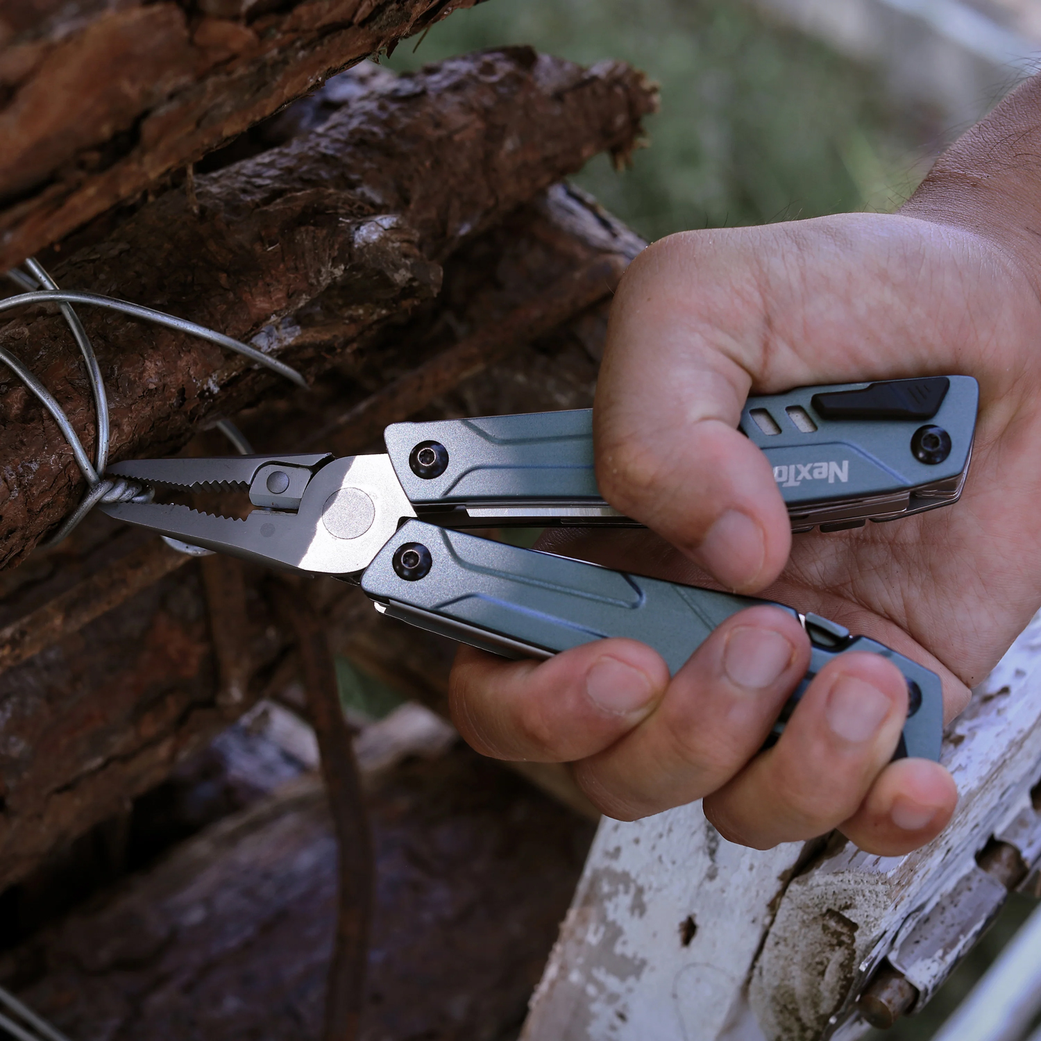 NexTool Sailor Pro Multi-Tool 4.09" Closed, Gunmetal Anodized Aluminum ...