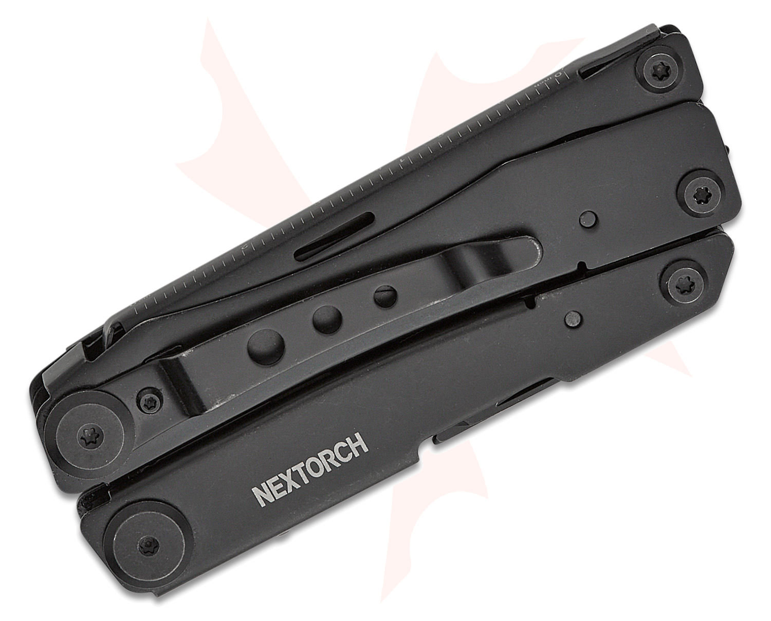 NexTORCH NexTool MT10 16-in-1 Multi-Tool, Black Stainless Steel Handles ...