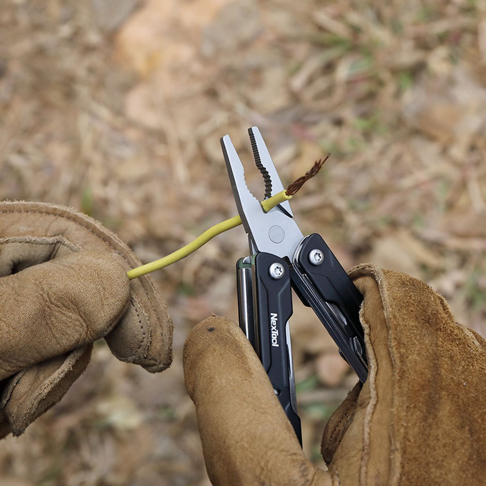 NexTORCH NexTool Mini Sailor Multi-Tool 2.63" Closed, Black Aluminum ...