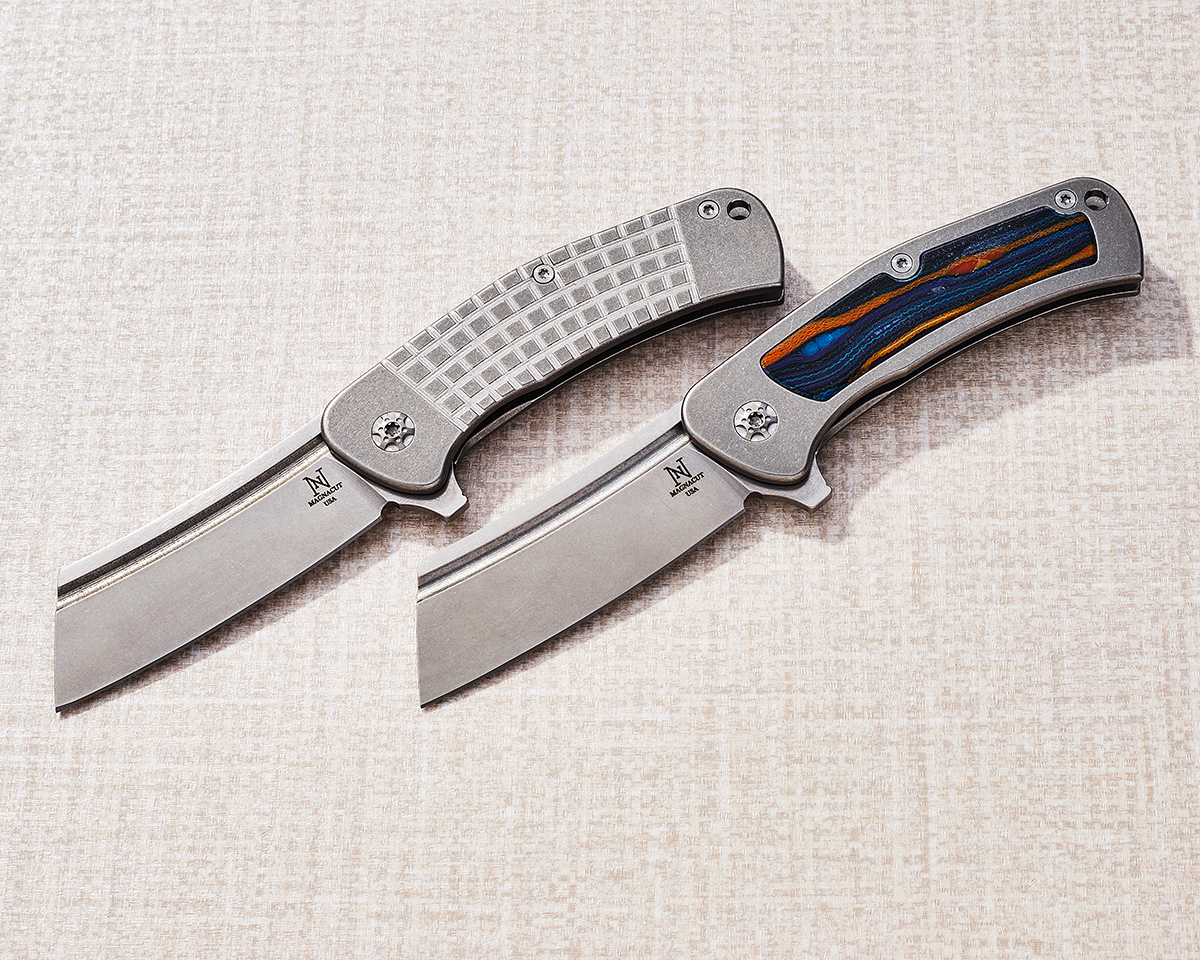 Nicholas Nichols Knives Dreadnought Frame Lock Flipper Knife 3.25" CPM ...