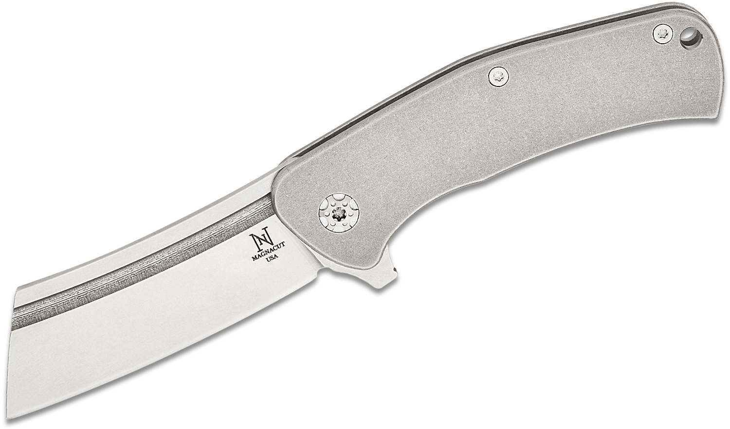 Nicholas Nichols Knives Dreadnought Frame Lock Flipper Knife 3.25" CPM ...