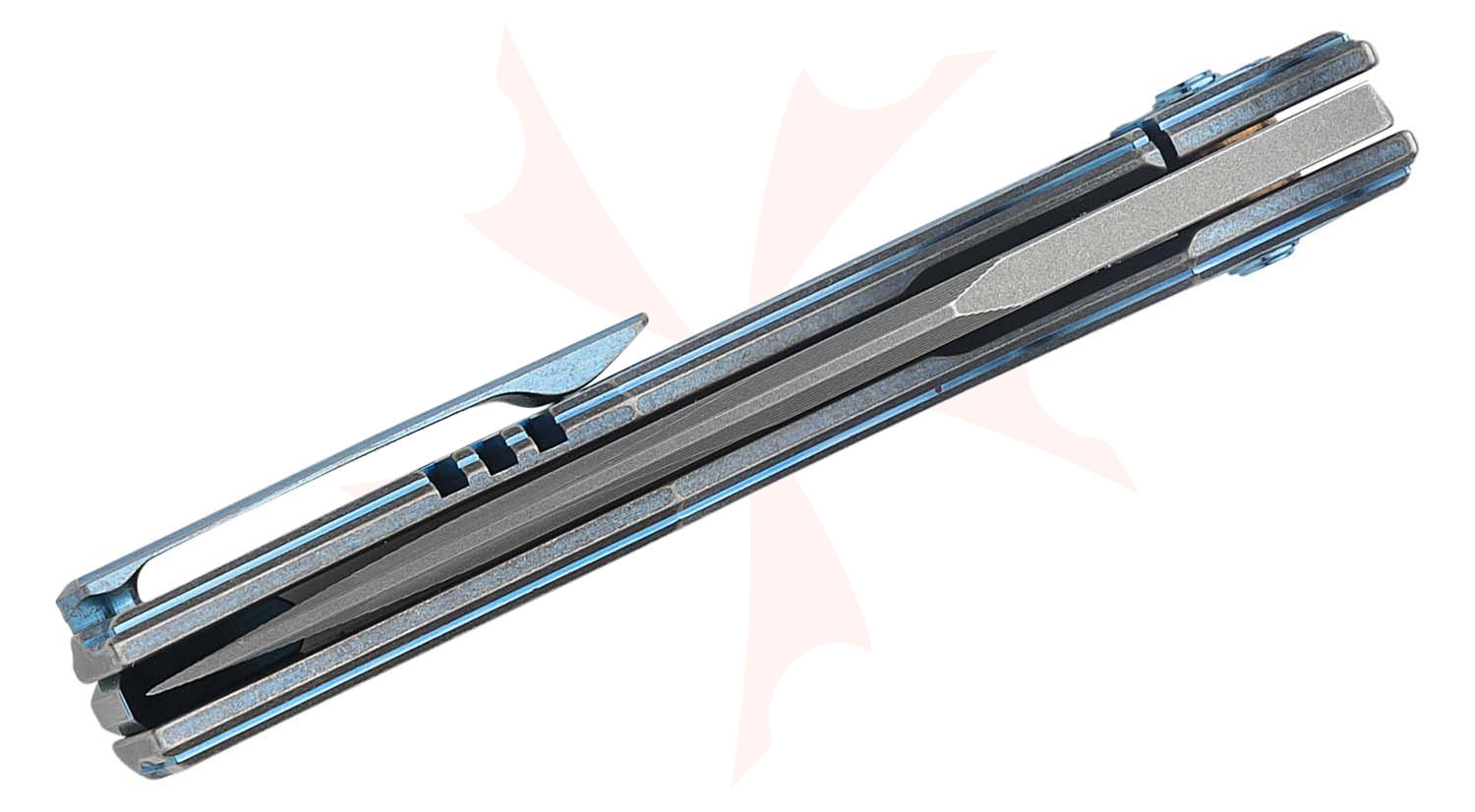 Nick Chuprin/Robert Carter Custom BBM V2 Folding Knife 3.125" Nitro-V ...