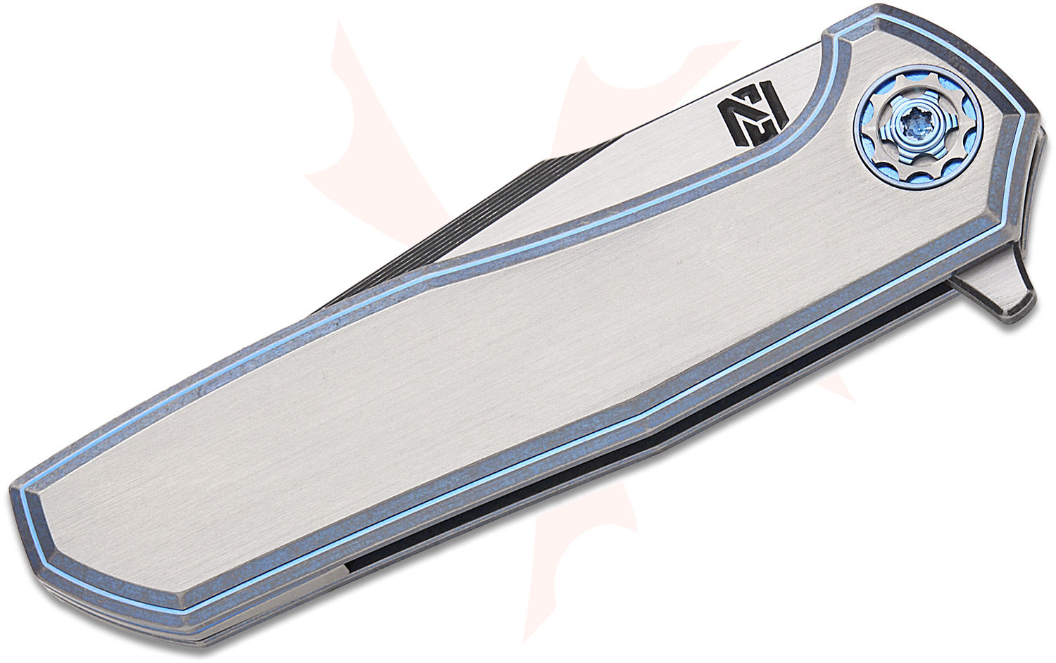 Nick Chuprin Custom Ragnarok V1 #148 Folding Knife 3.25" CPM-S45VN Acid ...