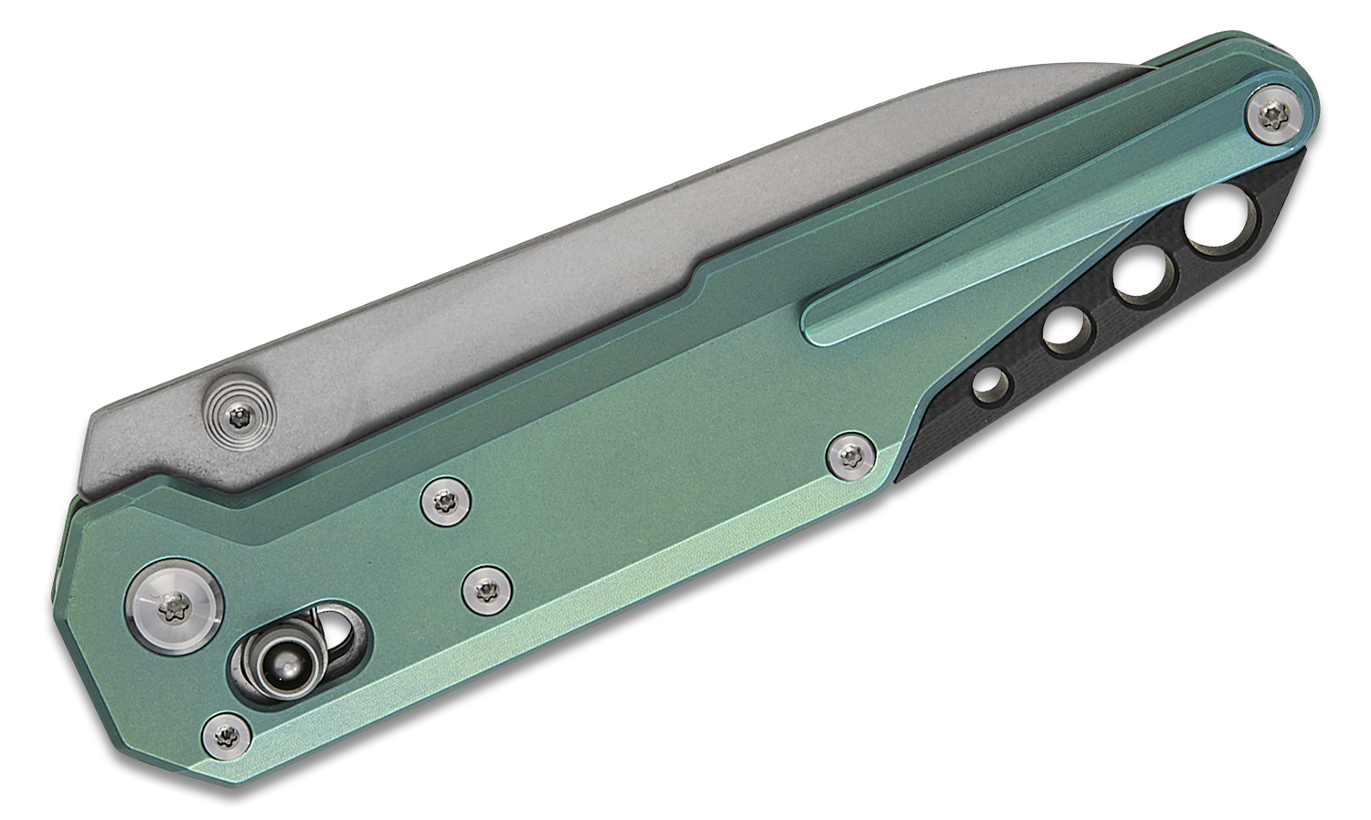 NOC Knives Dark Feather Crossbar Lock Folding Knife 3.11" M390 ...