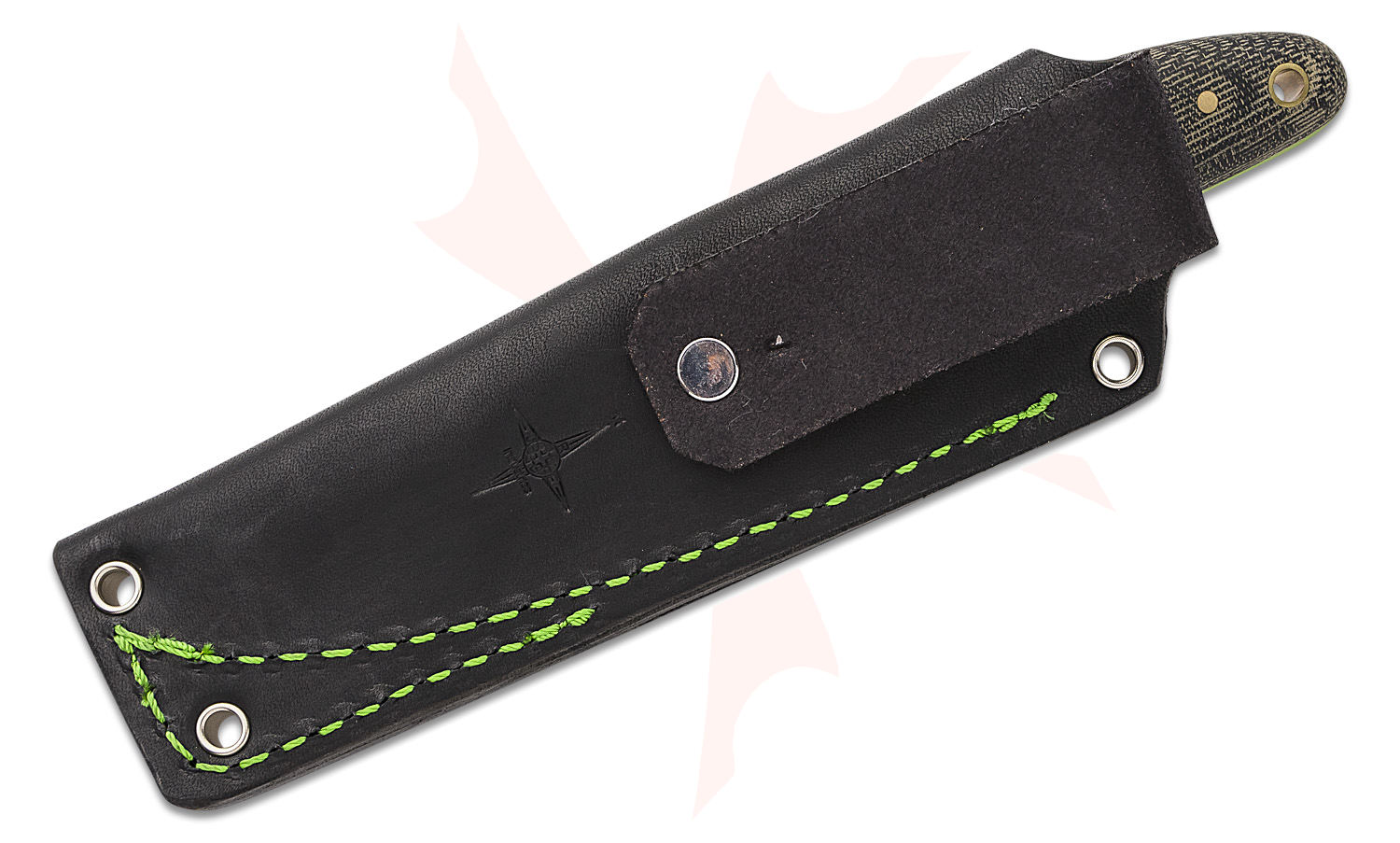 Nordsmith Lapwing 3.25" CPM-154 Fixed Blade Knife, Black Micarta ...