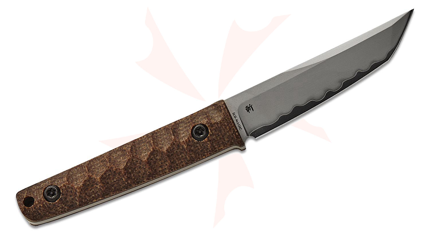 North Mountain Blade Chop Mini Fixed Blade Knife 3.50" Hand Polished ...