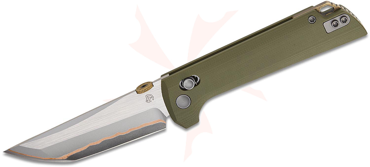 North Mountain Blade Chop Crossbar Lock Folding Knife 3.75" Copper ...