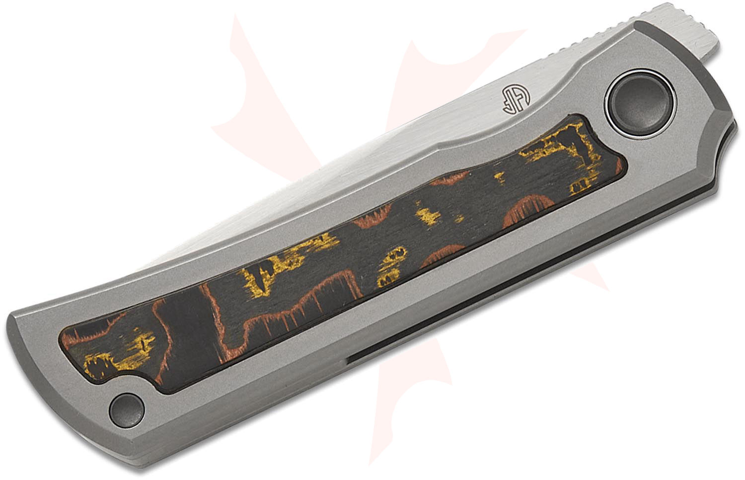 North Mountain Blade Sun Frame Lock Front Flipper Knife 2.5" M390 Hand ...