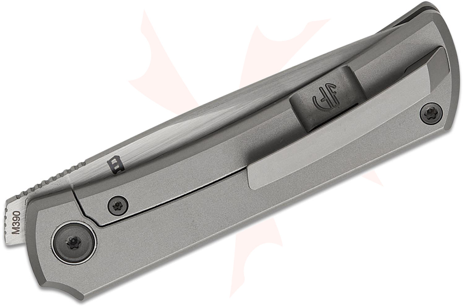 North Mountain Blade Sun Frame Lock Front Flipper Knife 2.5" M390 Hand ...