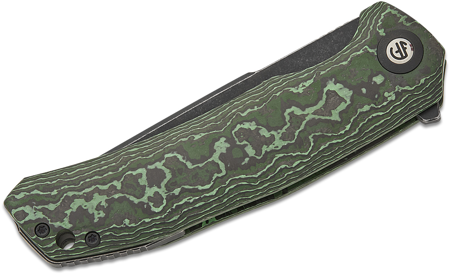 North Mountain Blade Harpoon Liner Lock Flipper Knife 3.75" 14C28N ...