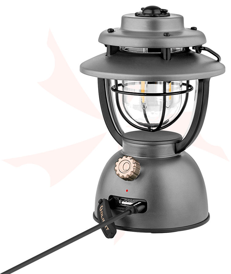 Olight OLantern Classic 2 Pro Lantern, Gunmetal Gray, 300 Max Lumens ...
