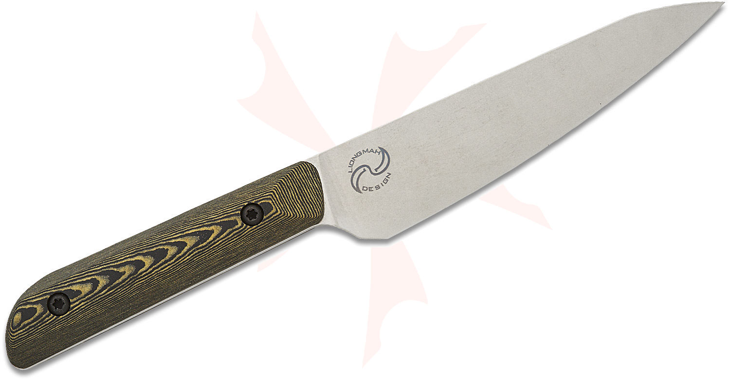 White River Knives Liong Mah Utility Knife 5" CPM-MagnaCut Stonewashed ...