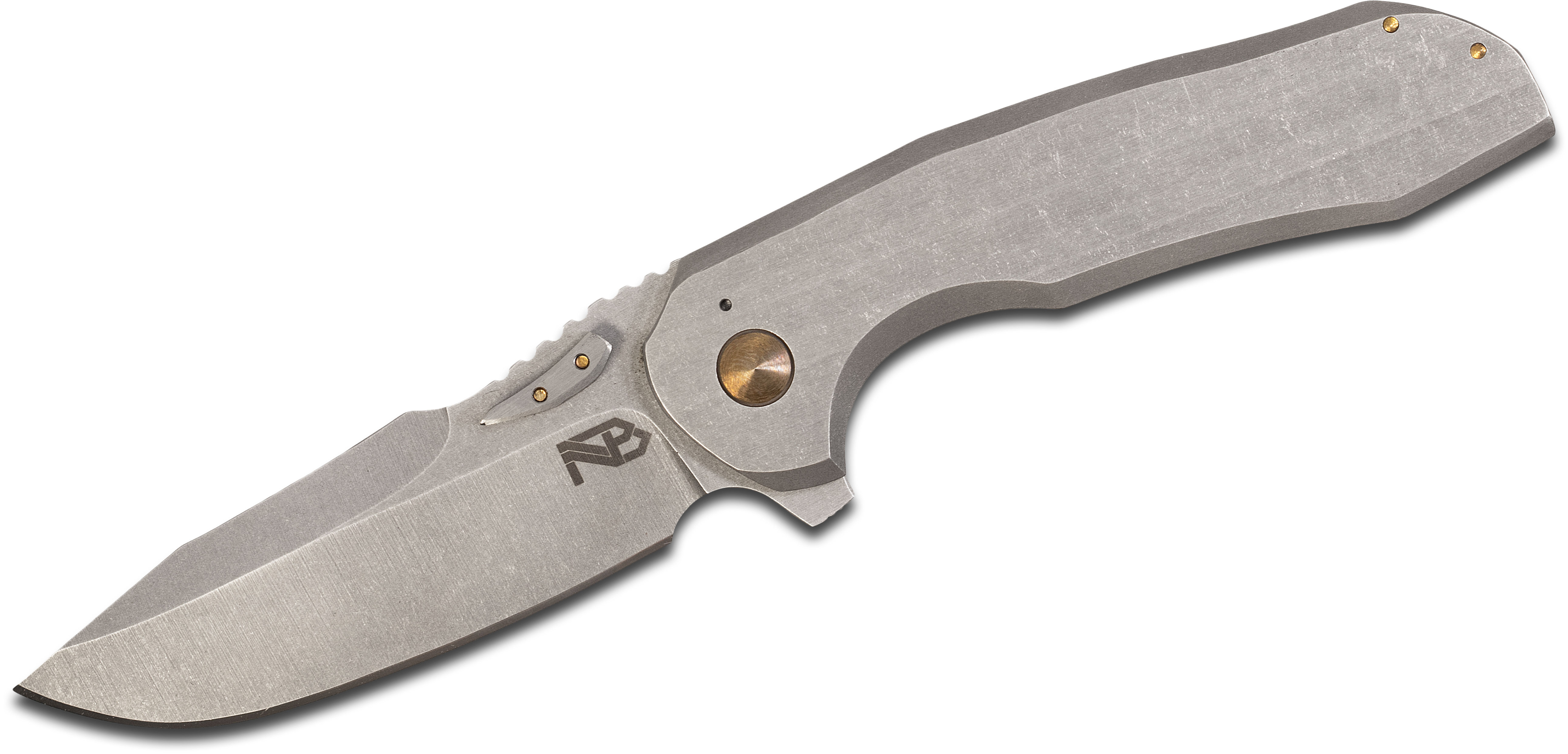 Nova Blades Custom Tombstone Flipper 3.8" CPM-S35VN Reverse Tanto Blade ...