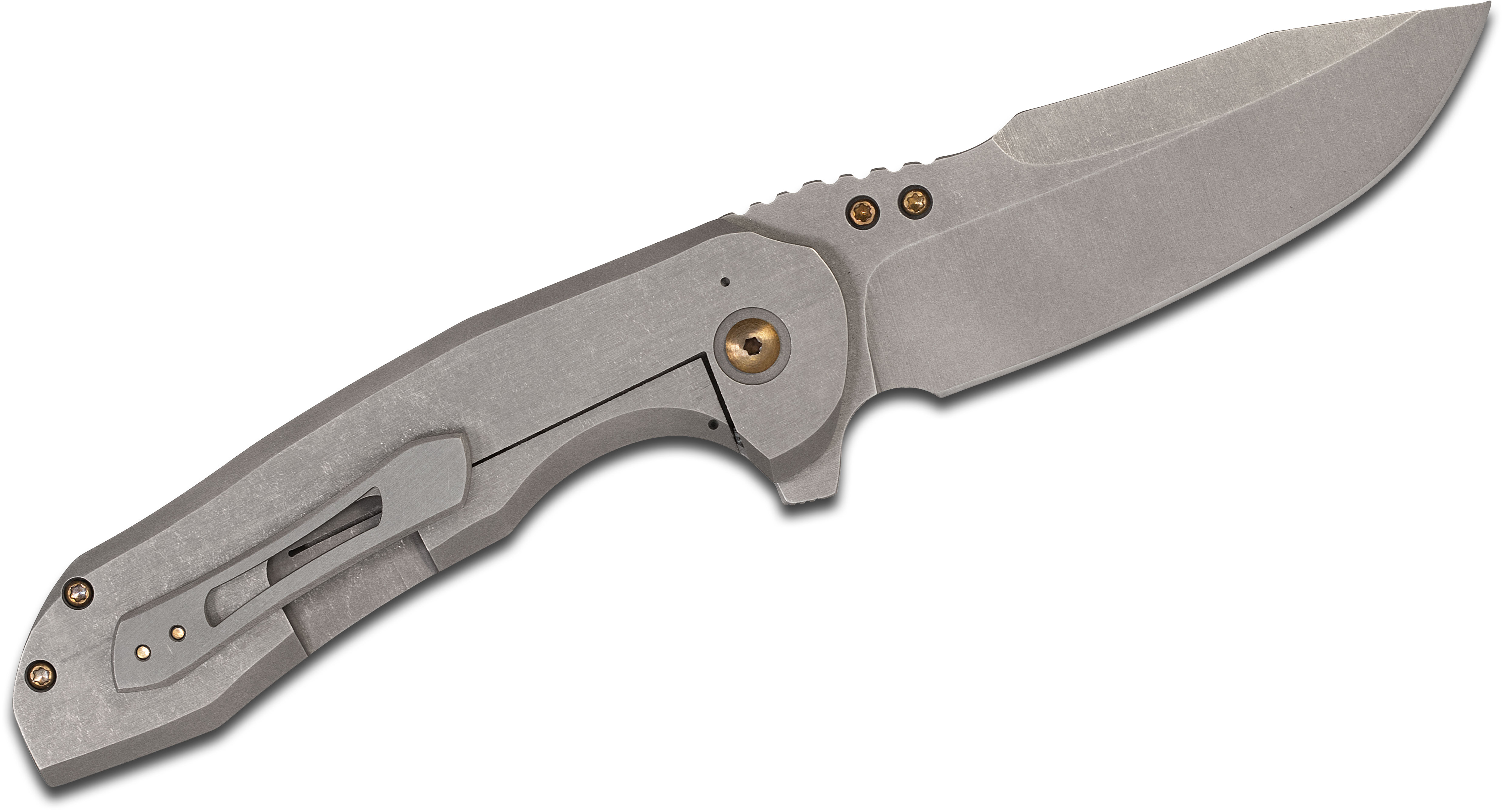 Nova Blades Custom Tombstone Flipper 3.8" CPM-S35VN Reverse Tanto Blade ...