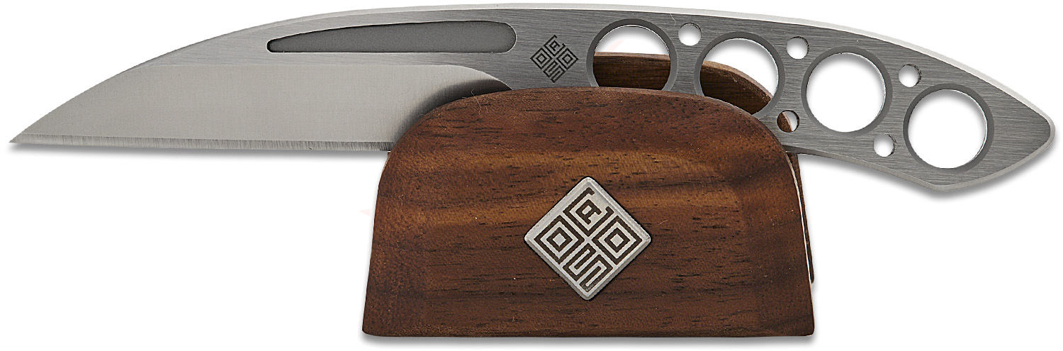 Ocaso Knives Crawford 80DKW Duo Desk Knife Fixed Blade Set 2.75" Satin ...