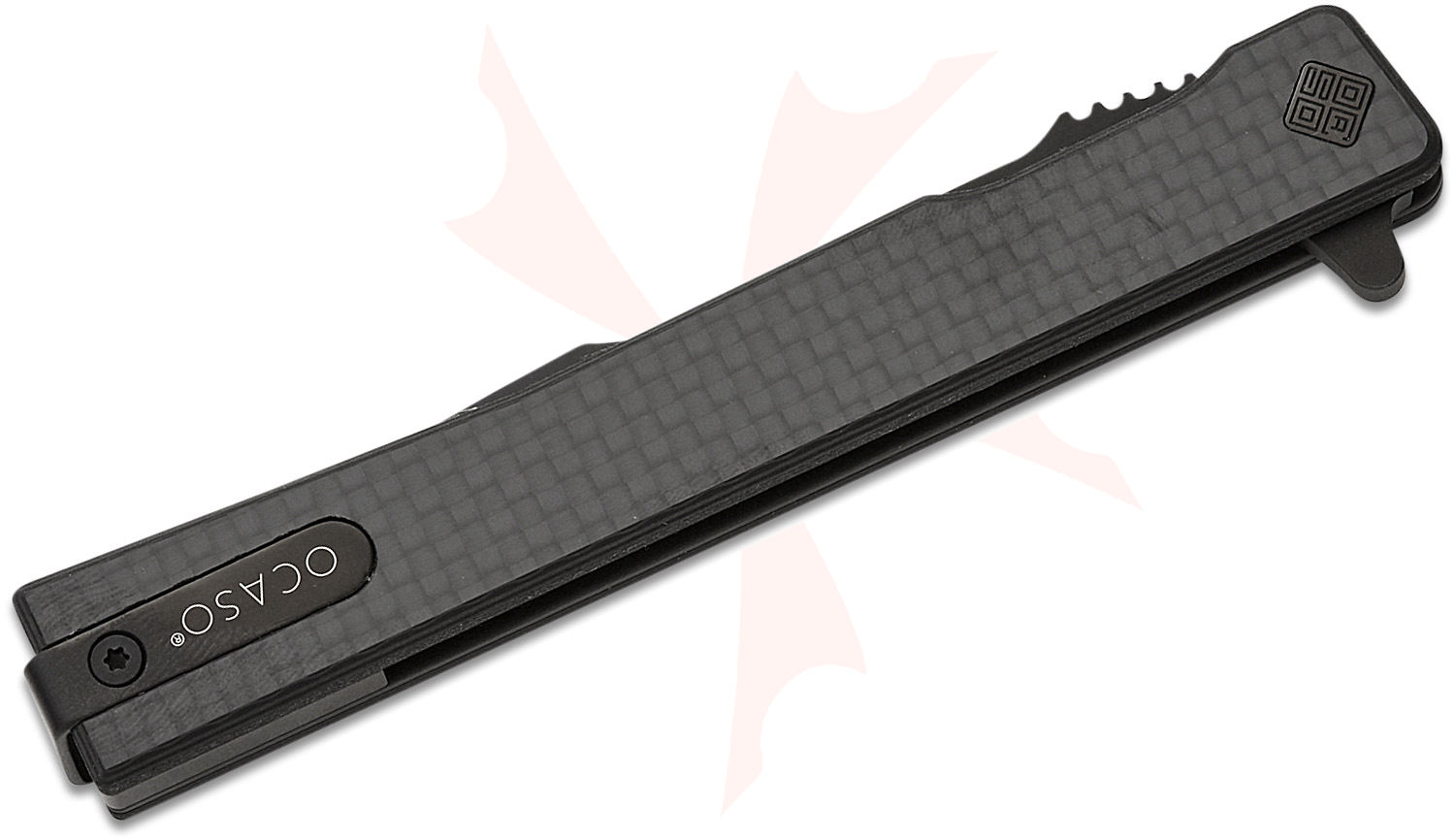 Ocaso Knives Demko 9HFB Solstice Harpoon Executive Liner Lock Flipper ...