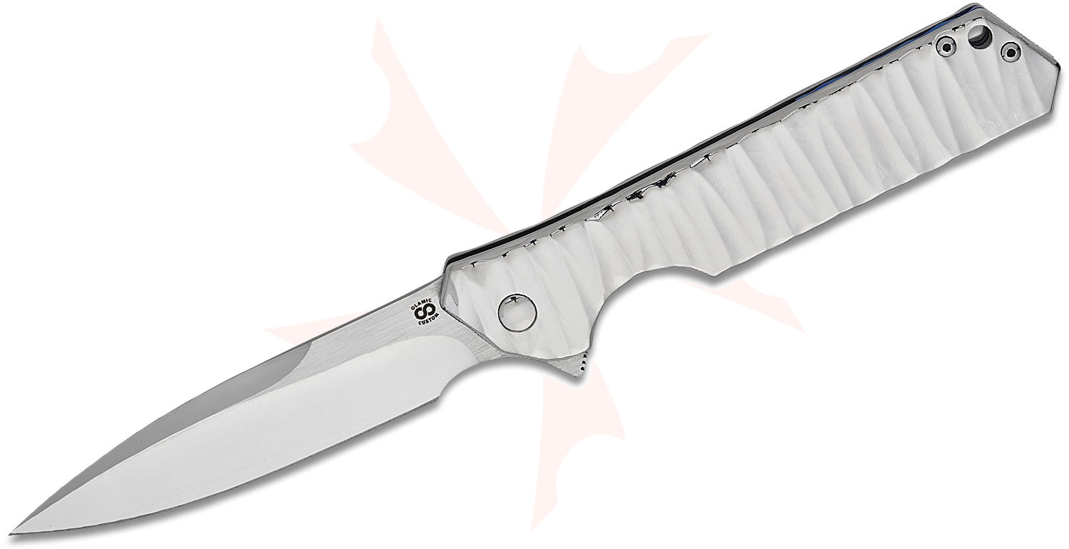 Olamic Cutlery Mid-Tech Rainmaker Frame Lock Flipper Knife 4.125" M390 ...