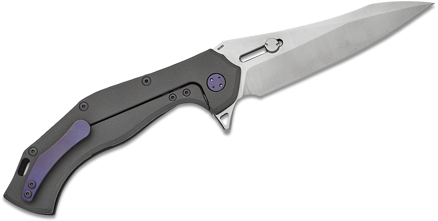 Olamic Cutlery Mid-Tech Soloist Frame Lock Flipper Knife 4.125" M390 ...