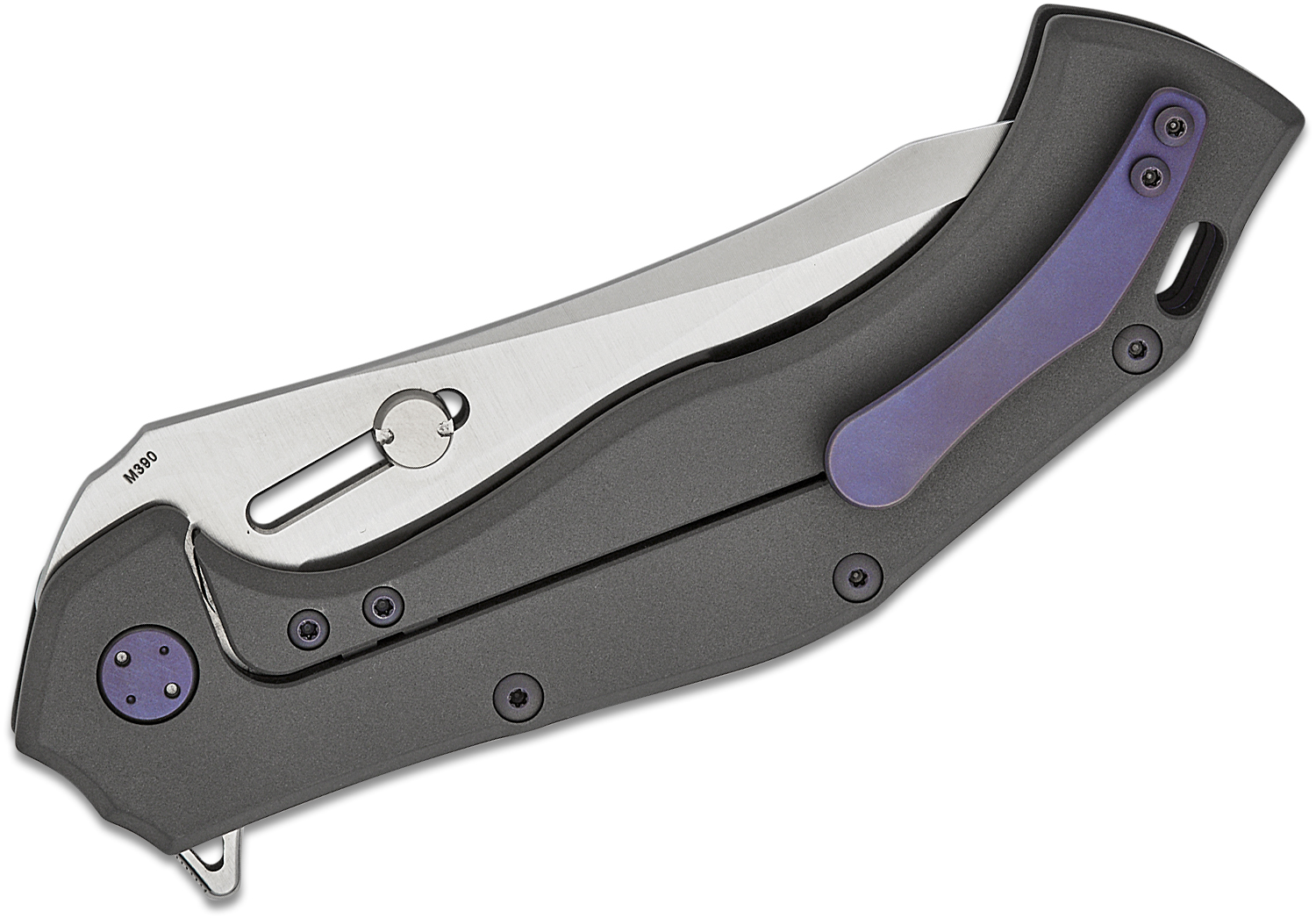 Olamic Cutlery Mid-Tech Soloist Frame Lock Flipper Knife 4.125" M390 ...