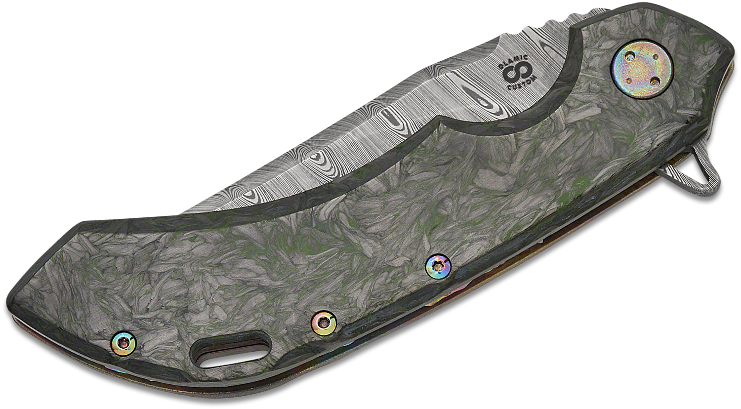 Olamic Cutlery Mid-Tech Wayfarer 247 Frame Lock Flipper Knife 3.45 ...