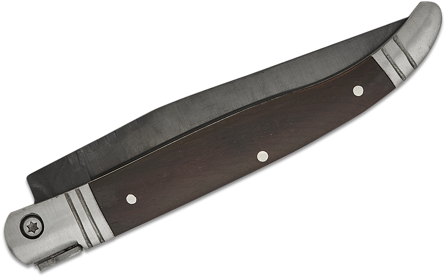 Zayka Knife Laguiole-Style Slipjoint Folding Knife 3.875" Black ...