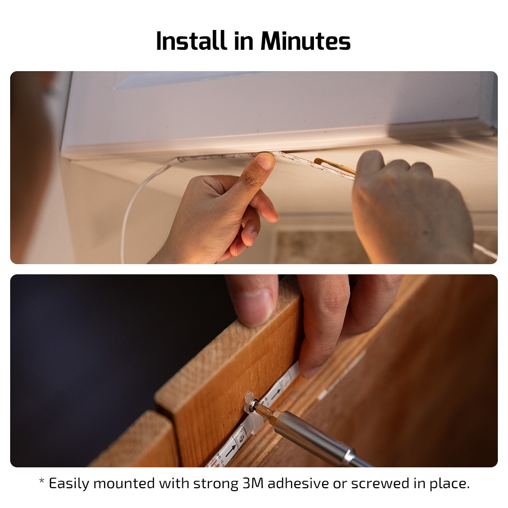 Olight Ostrip Smart RGB LED Strip Light with App Control, 16.4 ft - KnifeCenter - OSTRIP-US&CA