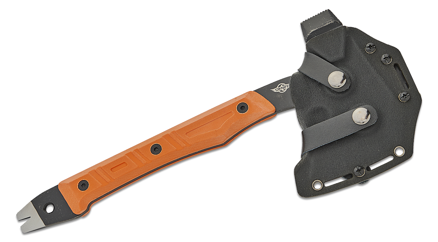 Oknife Otacle A1 Multifunctional Hatchet, 13.2" Overall, Orange G10 ...