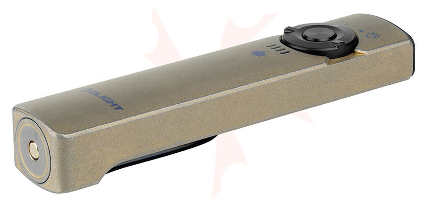 Olight Limited Edition Autumn 3 Titanium Arkfeld Rechargeable LED Flat ...