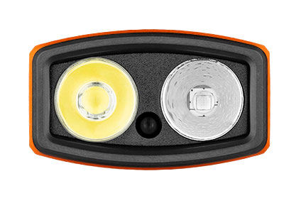 Olight Arkfeld Pro Rechargeable Cool White LED Flat Flashlight, Orange ...