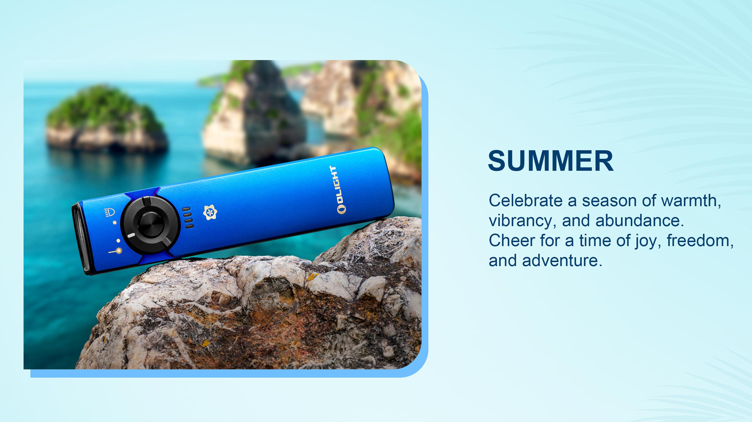 Olight Limited Edition Summer 3 Titanium Arkfeld Rechargeable LED Flat ...