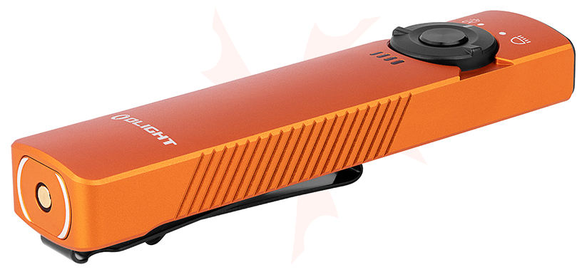 Olight Arkfeld UV Rechargeable Dual Light LED Flat Flashlight, Cool ...