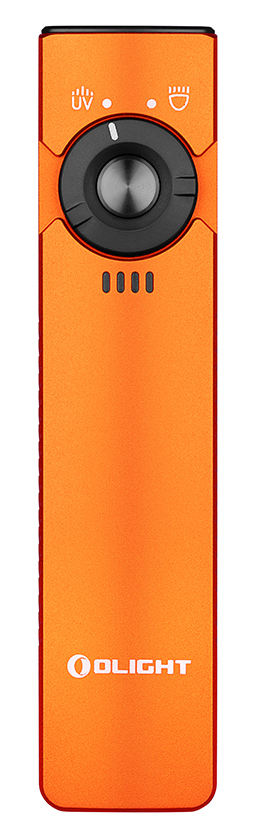 Olight Arkfeld UV Rechargeable Dual Light LED Flat Flashlight, Cool ...