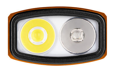 Olight Arkfeld UV Rechargeable Dual Light LED Flat Flashlight, Cool ...