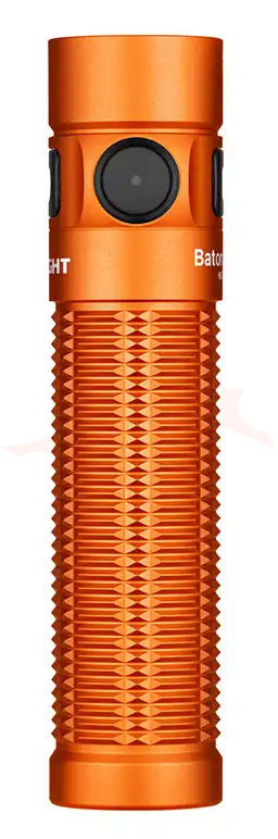 Olight Baton 3 Pro Max Rechargeable Cool White LED Flashlight, Orange ...
