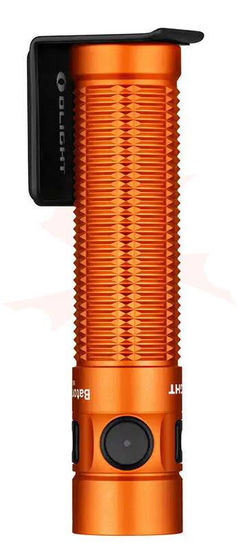 Olight Baton 3 Pro Max Rechargeable Cool White LED Flashlight, Orange ...