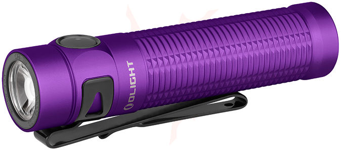 Olight Baton 3 Pro Rechargeable LED Flashlight, Purple, Neutral White ...