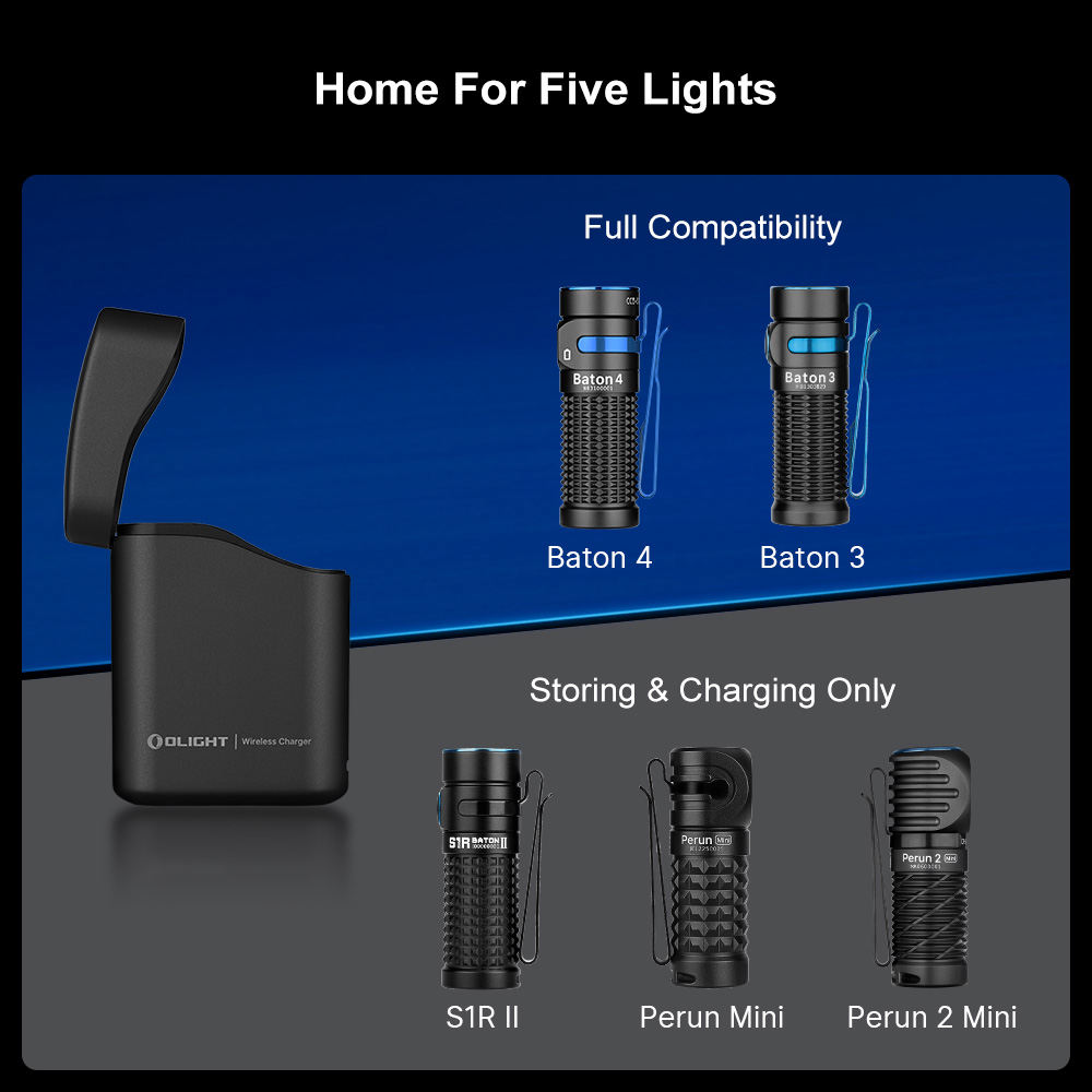 Olight Baton 4 Premium Edition Rechargeable LED Flashlight with ...